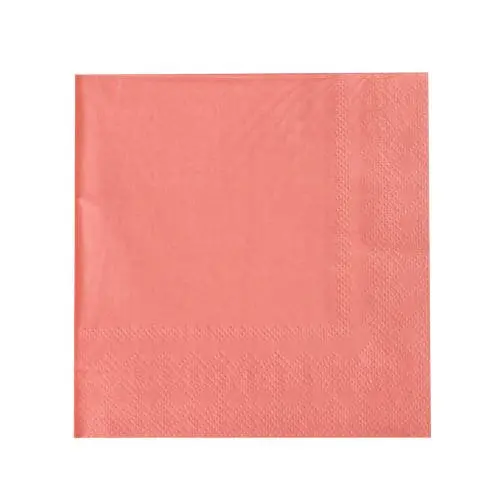 JOLLITY & CO Solid Color Large Napkins - Cantaloupe