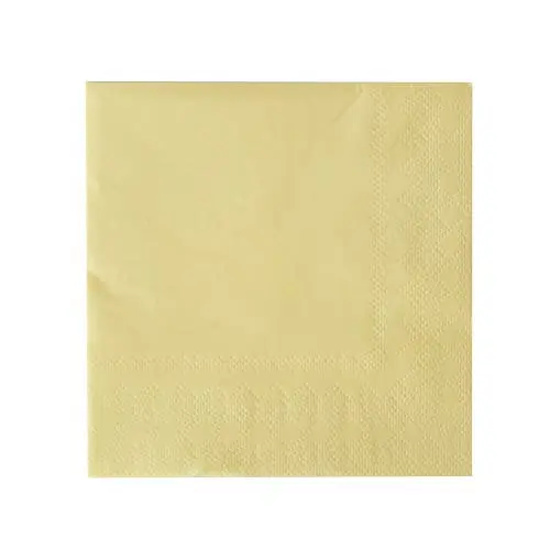 JOLLITY & CO Solid Color Large Napkins - Lemon