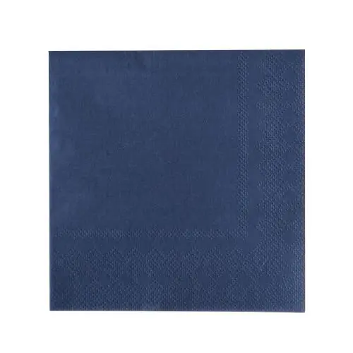 JOLLITY & CO Solid Color Large Napkins - Midnight