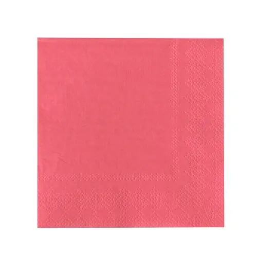 JOLLITY & CO Solid Color Large Napkins - Watermelon
