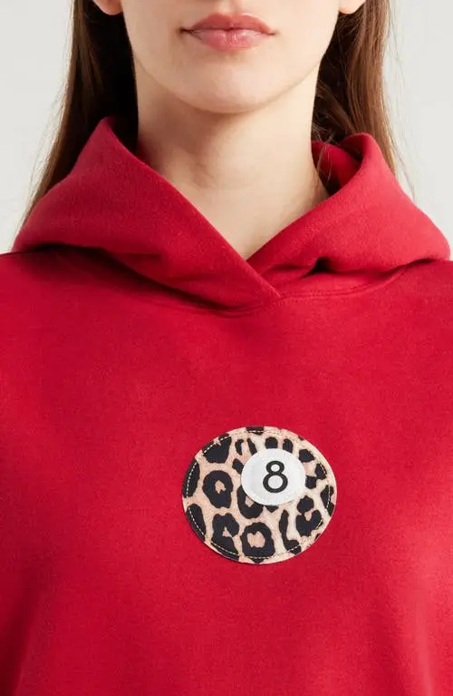 PACSUN 8-ball Appliqué Graphic Hoodie