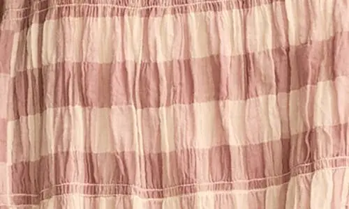 Lucky Brand Smocked Sleeveless Midi Dress