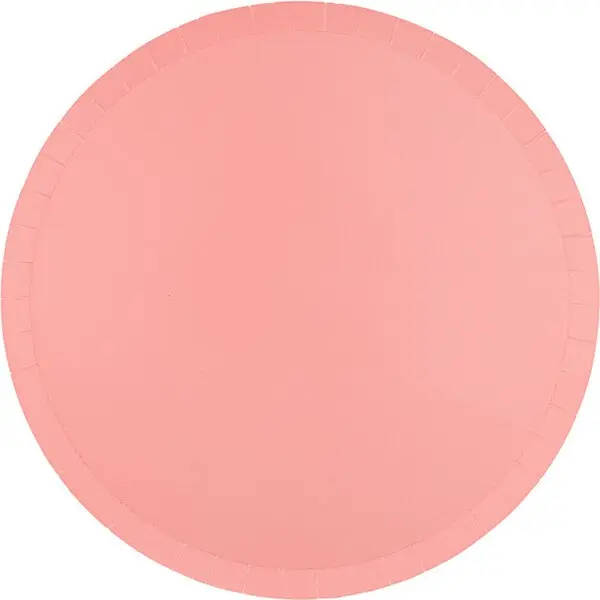 JOLLITY & CO Solid Color Dessert Plates - Cantaloupe