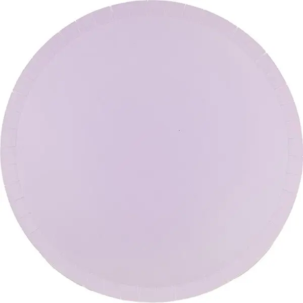 JOLLITY & CO Solid Color Dessert Plates - Lavender