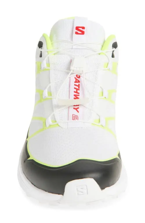 SALOMON Gender Inclusive Xt-pathway 2 Sneaker - White/yellow