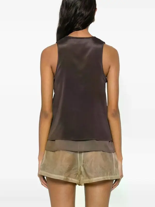 Peserico Satined Tank Top