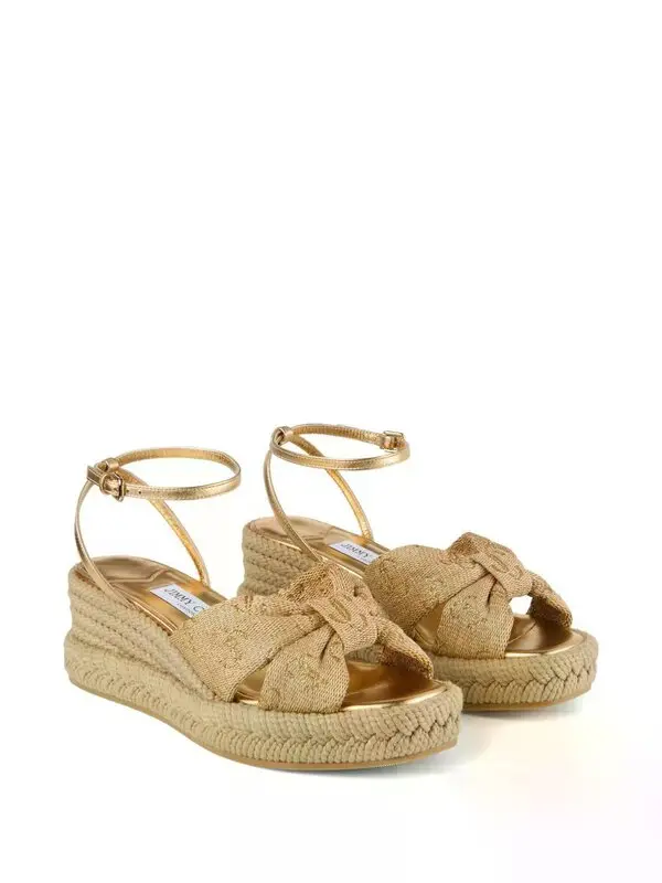 JIMMY CHOO 60mm Aella Sandals - Brown