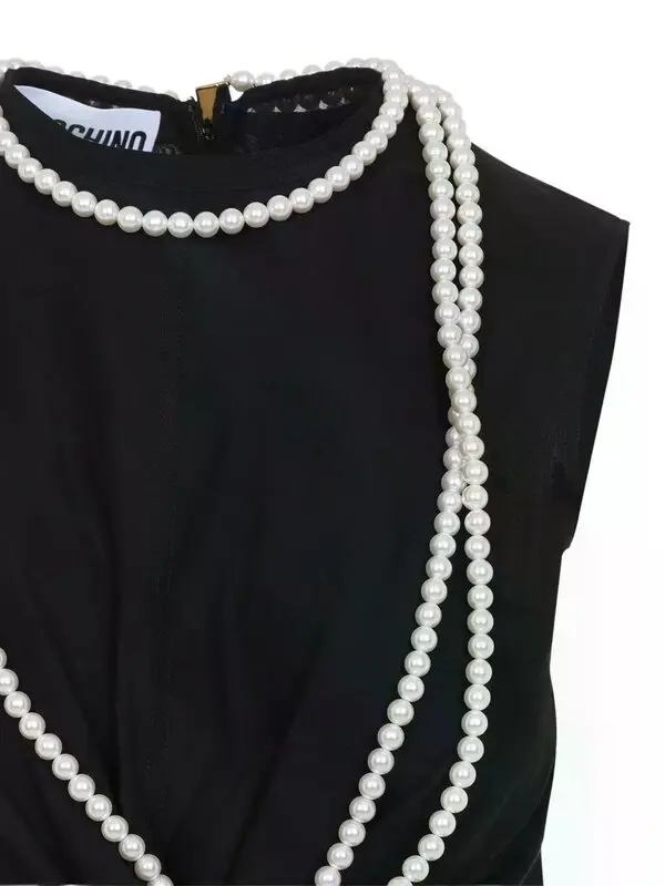Moschino Pearl-detailing Top
