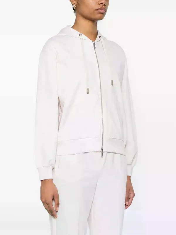 Peserico Mélange-effect Hoodie