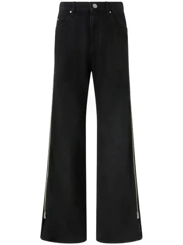 Pinko Side-zipped Jeans