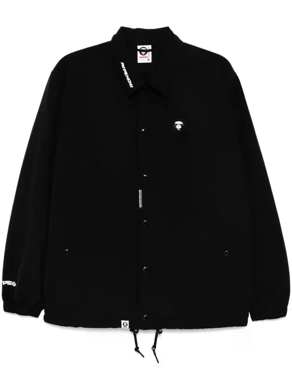 AAPE BY *A BATHING APE® Moonface Logo Coach Jacket