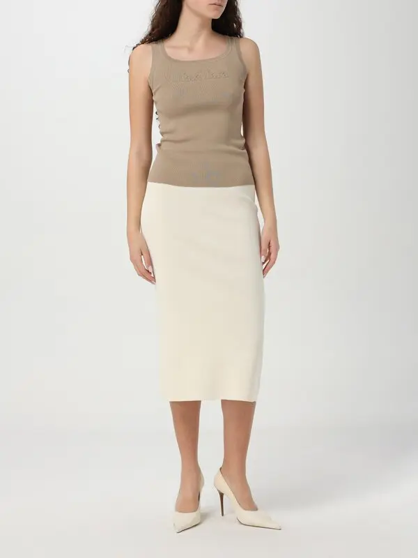 Max Mara Ribbed Knit Tank Top