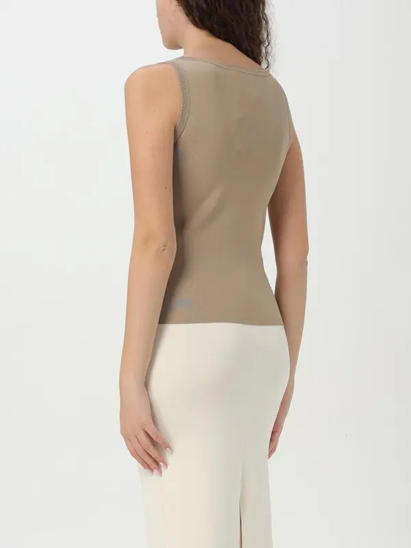 Max Mara Ribbed Knit Tank Top