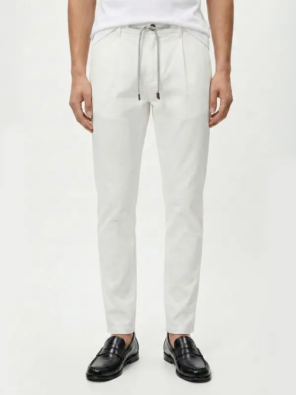Eleventy Tailored Trousers - White