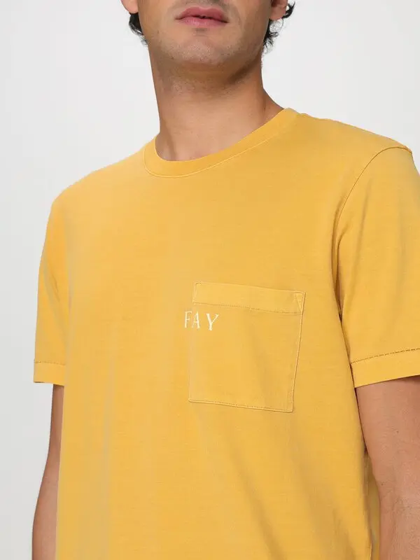 FAY T-shirt - Yellow