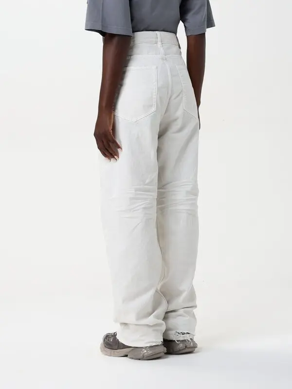 Balenciaga High-rise Straight Leg Jeans - White