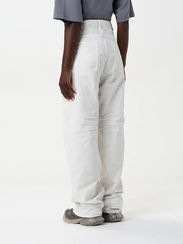 Balenciaga High-rise Straight Leg Jeans - White