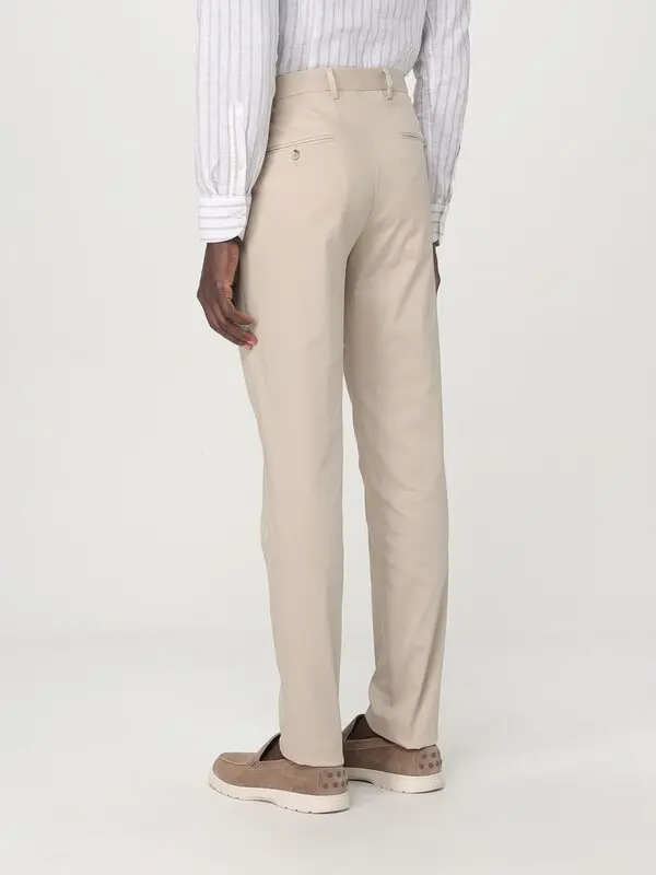 MANUEL RITZ Tailored Trousers With Pleats - Beige