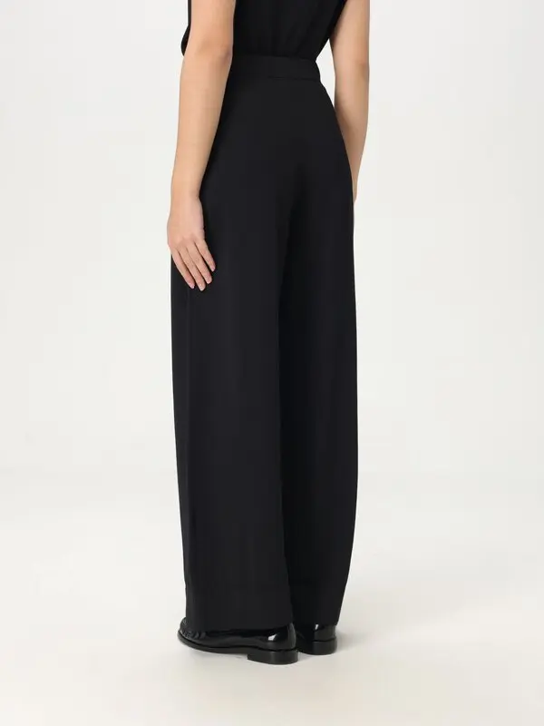 Liviana Conti Wide Leg Trousers - Black 3