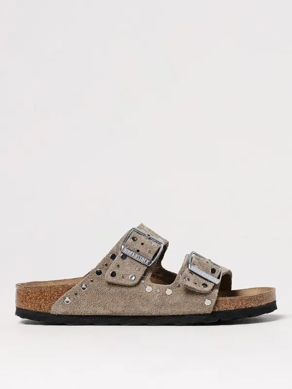 BIRKENSTOCK Heeled Sandals - Dove Grey