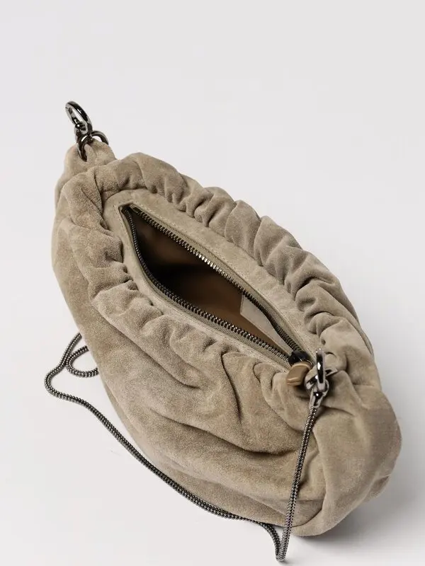 Brunello Cucinelli Crossbody Bag - Beige