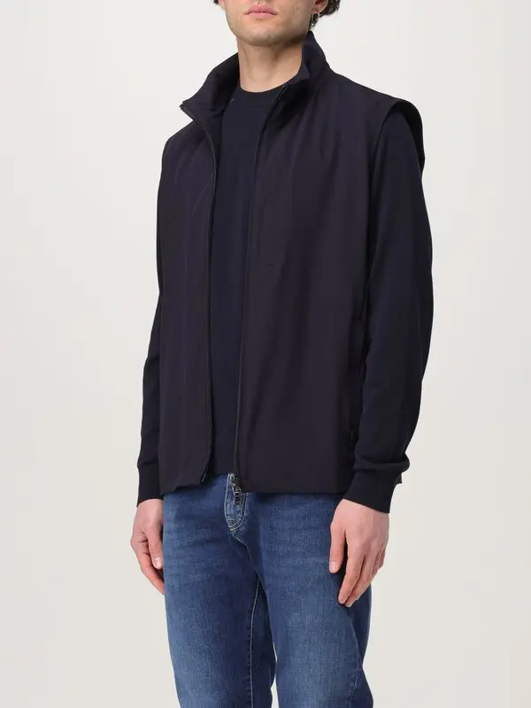 Paul & Shark Zip-up Vest - Blue