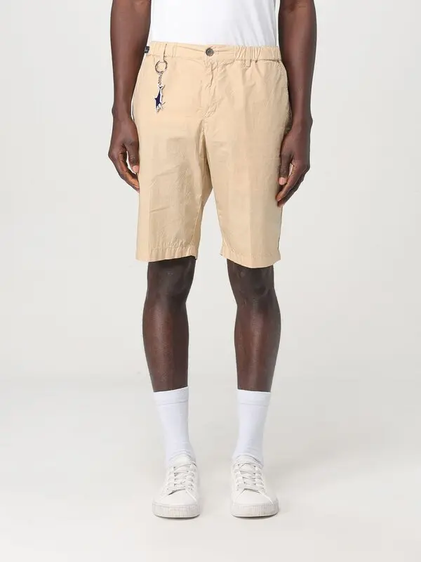 Paul & Shark Cotton Poplin Shorts - Beige