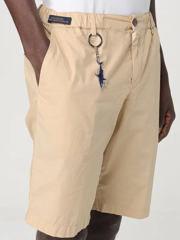 Paul & Shark Cotton Poplin Shorts - Beige