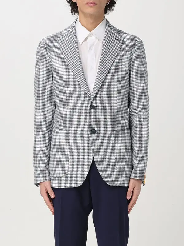 Tagliatore Houndstooth Blazer - Multicolor
