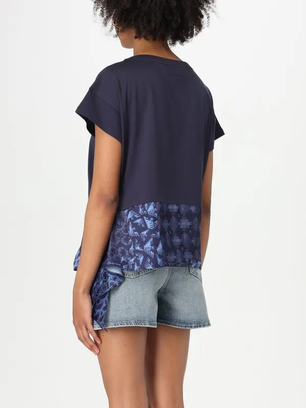 Emporio Armani T-shirt With Contrasting Print Detail
