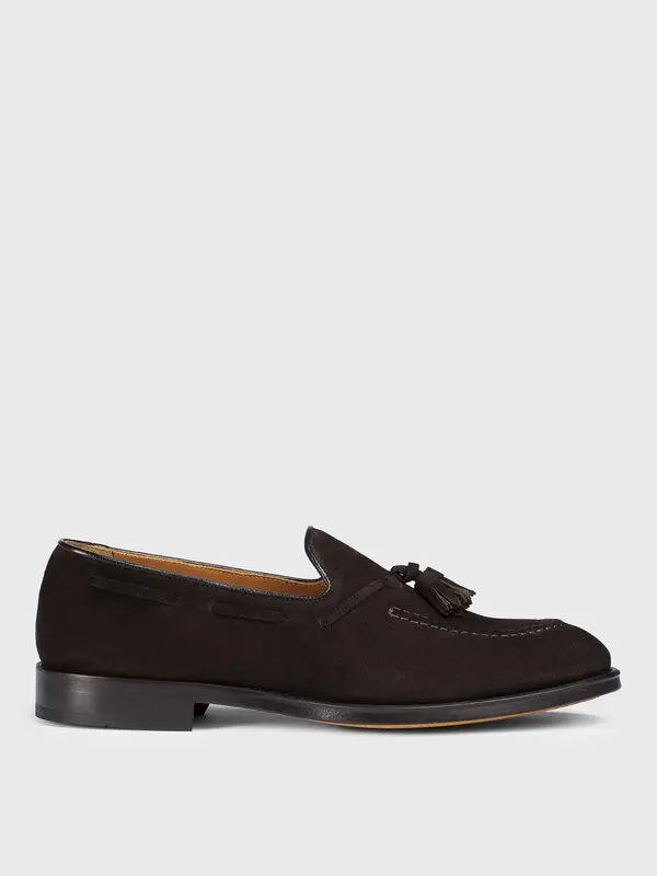 DOUCAL'S Tassel Loafers - Earth