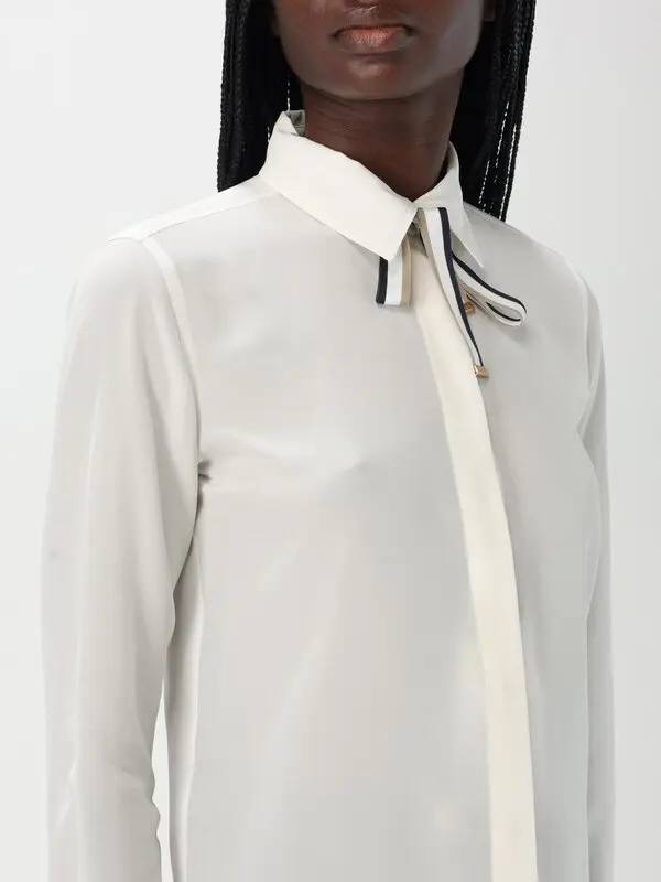 Max Mara Shirt With Tie Detail - White