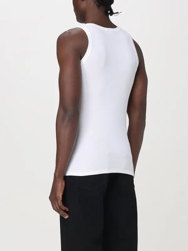 Alexander McQueen Ribbed Tank Top - White