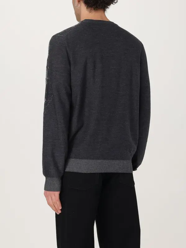 Alexander McQueen Skull Print Sweater - Grey