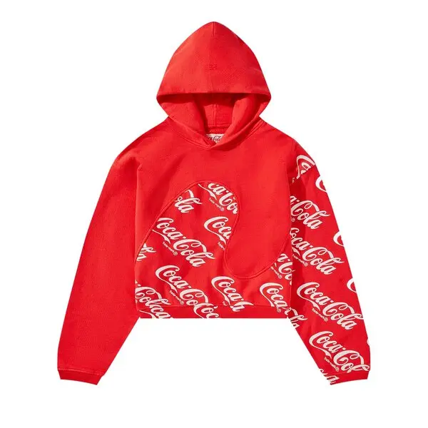ERL Coca Cola Swirl Hoodie