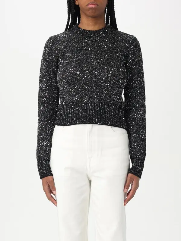 GOLDEN GOOSE Embellished Pullover - Black