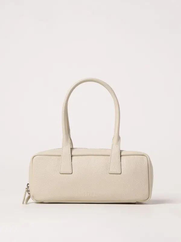 Staud Leather Top Handle Bag - Cream