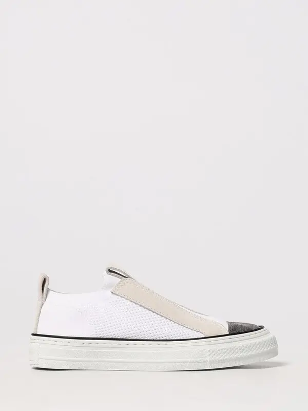 Brunello Cucinelli Slip-on Sneakers - White