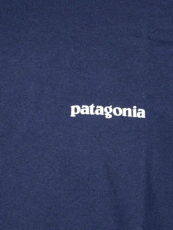 Patagonia Logo Print Recycled Cotton-blend T-shirt
