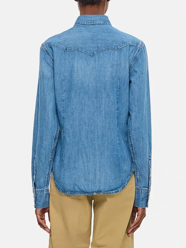 Polo Ralph Lauren Denim Shirt - Gnawed Blue