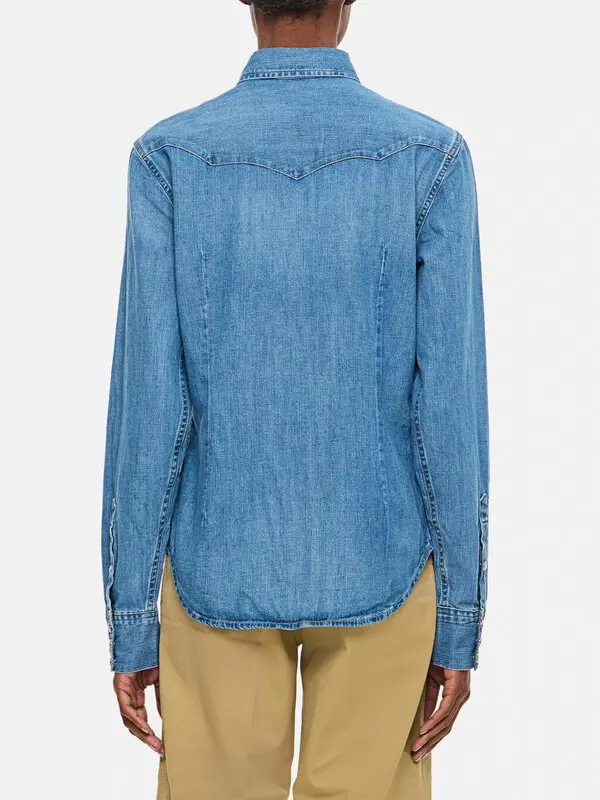 Polo Ralph Lauren Denim Shirt - Gnawed Blue