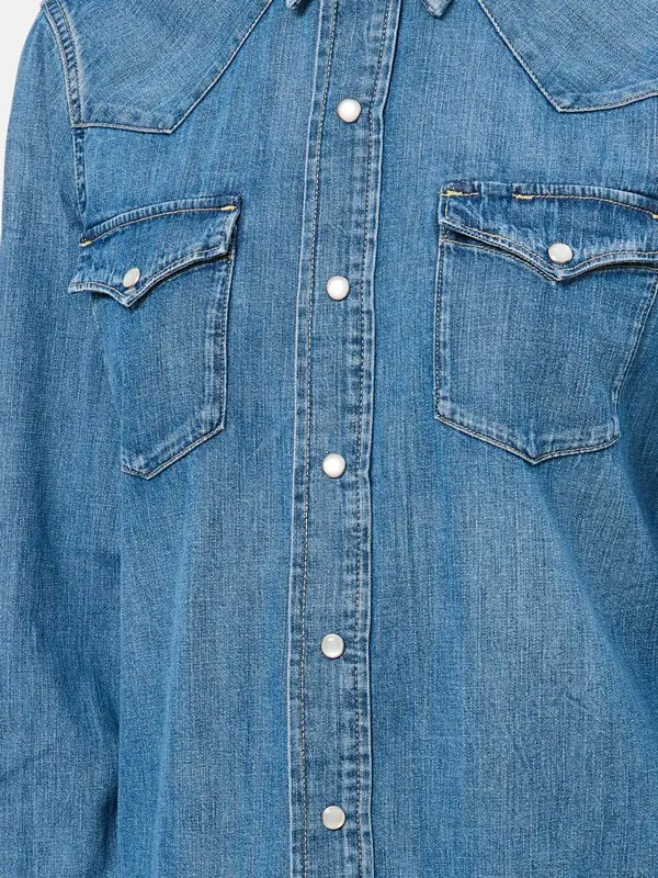 Polo Ralph Lauren Denim Shirt - Gnawed Blue