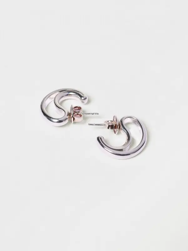 Bottega Veneta Sculptural Hoop Earrings