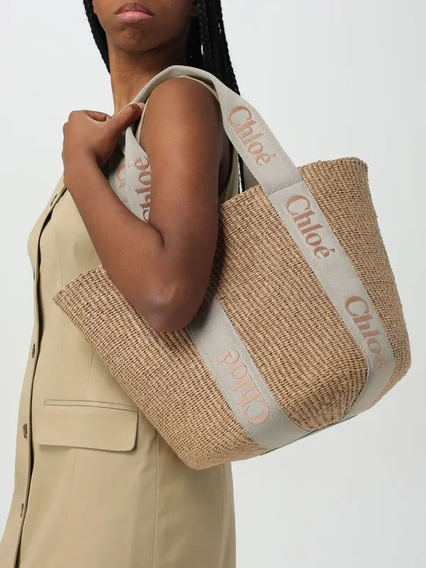 Chloé Woven Tote Bag