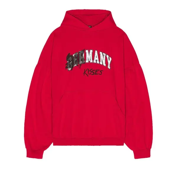 Balenciaga Round Hooded Sweatshirt