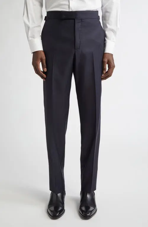 TOM FORD O'connor Herringbone Stripe Wool & Silk Suit