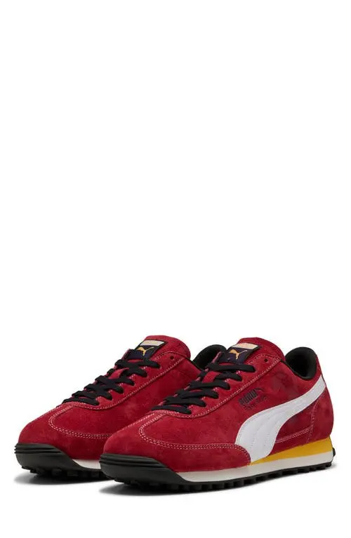 PUMA Easy Rider Road To Unity Sneakers - Dark Crimson-puma White