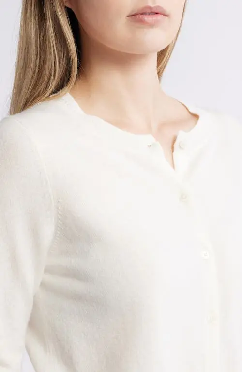 Boden Eva Cashmere Crop Cardigan