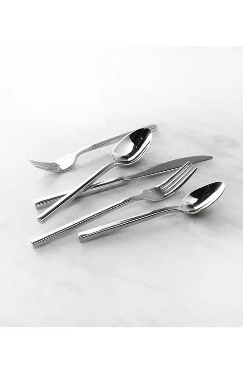 FORTESSA Arezzo Brushed 40-piece Flatware Set