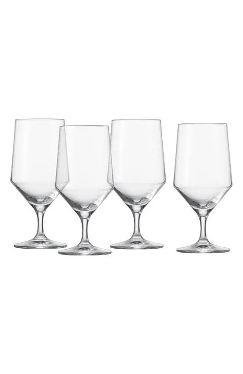 SCHOTT ZWIESEL Pure Set Of 4 Water Glasses - Clear